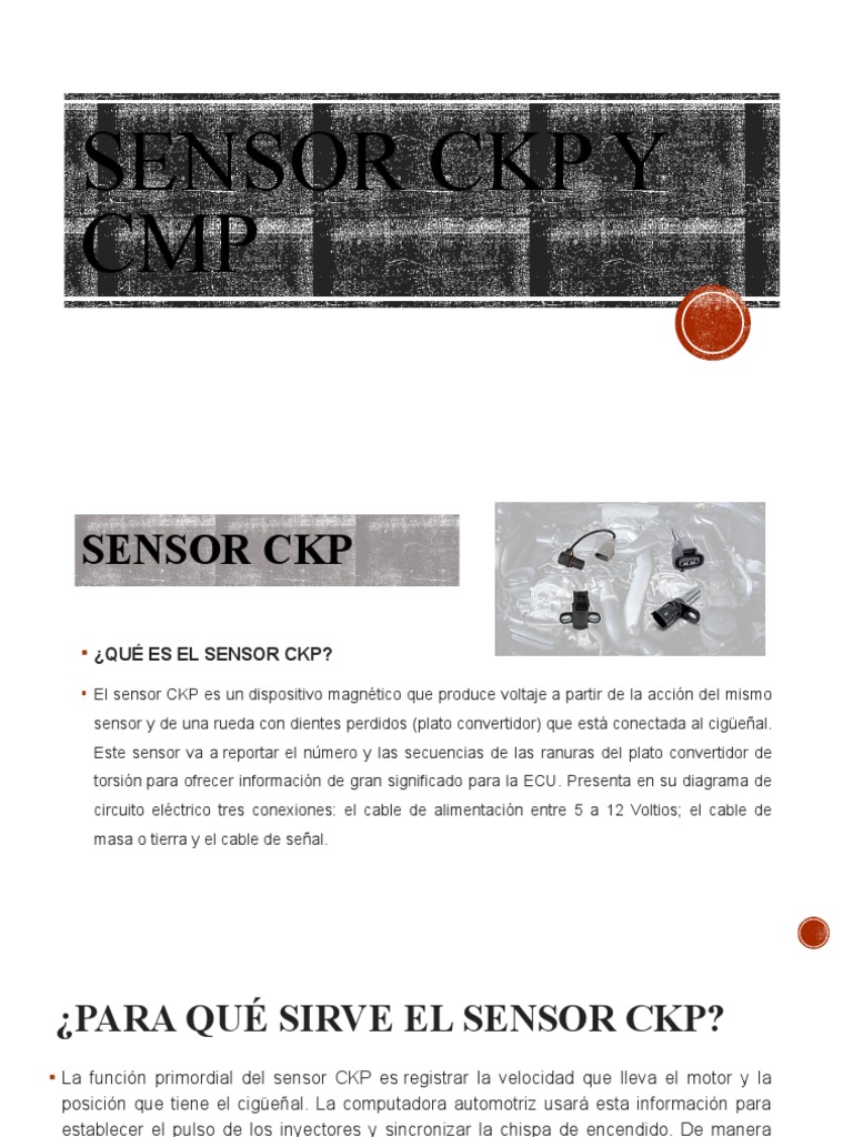 Sensor Ckp y Cmp | PDF | Inyección de combustible | Distribuidor