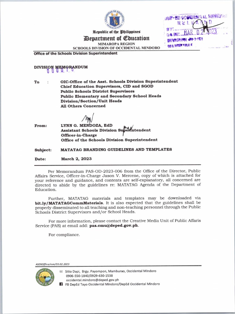 Matatag Branding Guidelines and Templates | PDF