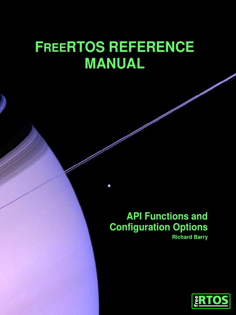FreeRTOS Reference Manual rv3 | PDF | Pointer (Computer Programming) | Parameter (Computer ...