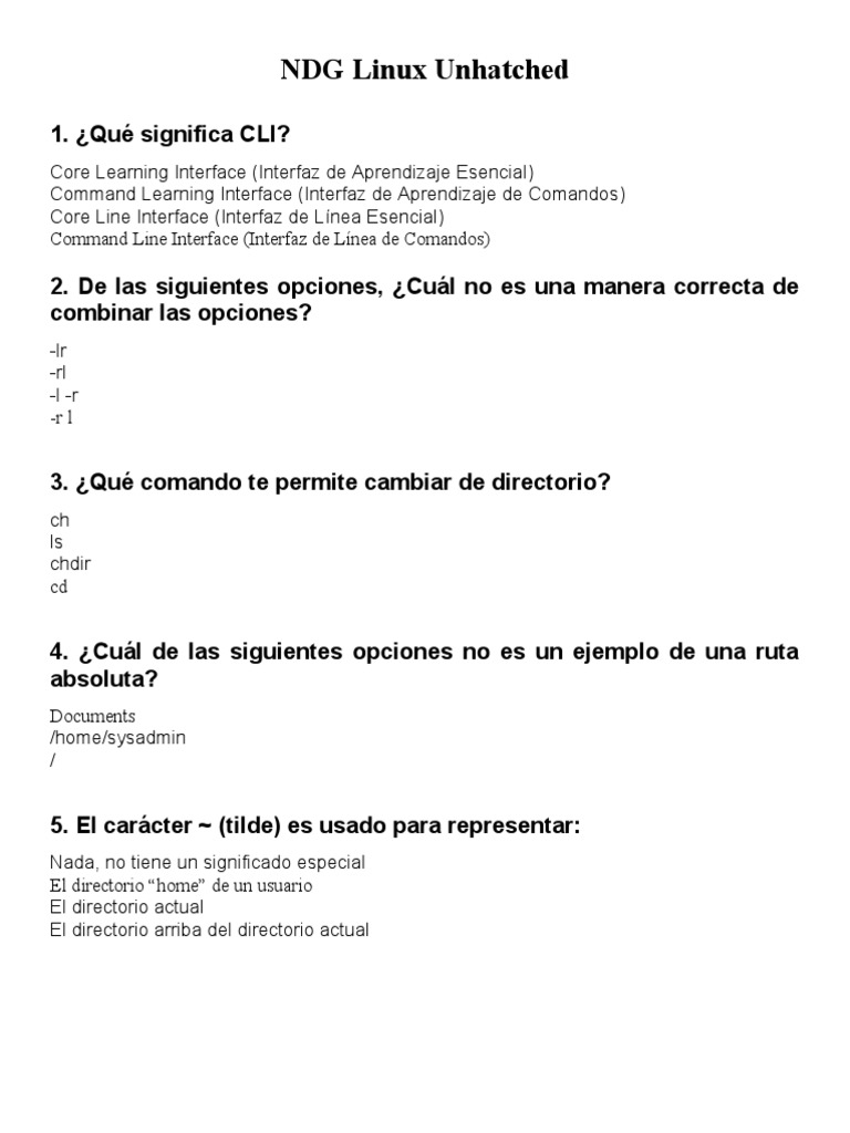 NDG Linux Unhatched (Guia) | PDF | Software | Gestión de tecnología de la información