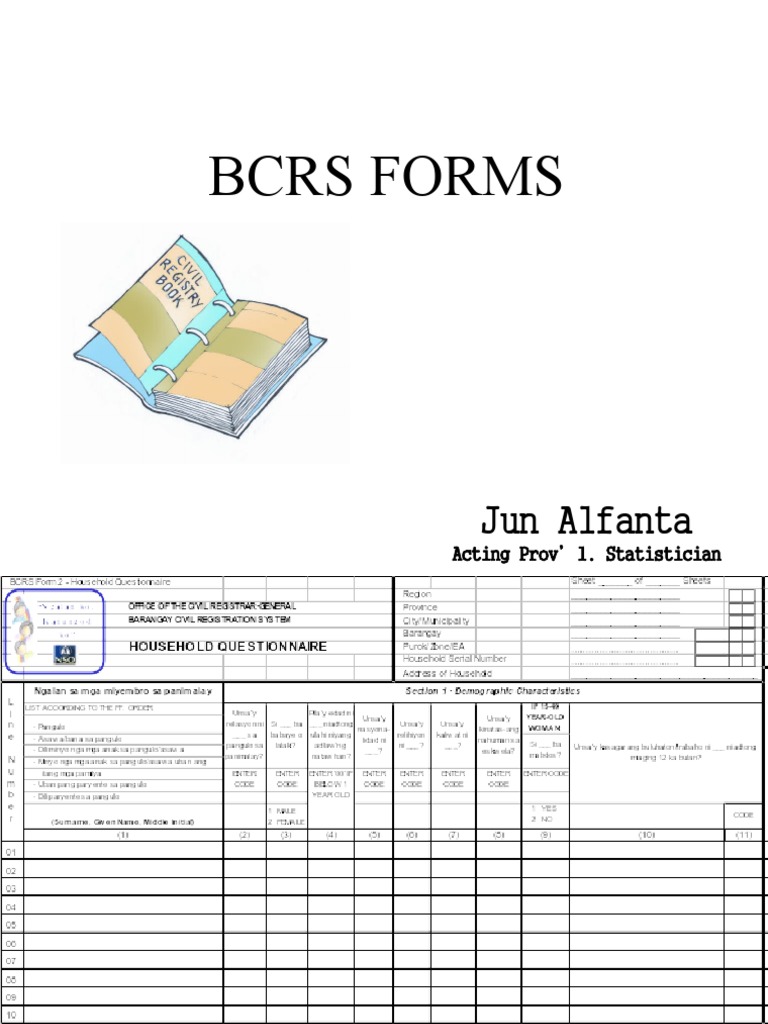 Bcrs Forms | PDF | Government | Government Information