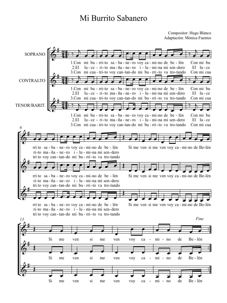 El Burrito Sabanero | PDF