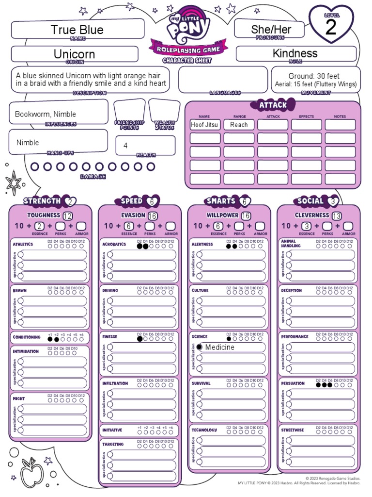 True Blue - Kindness Unicorn | PDF | Toy Brands | Hasbro