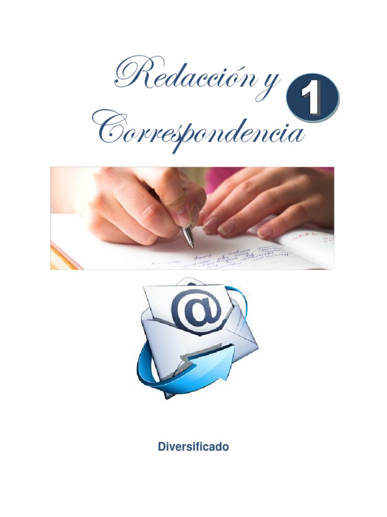 L-1. REDACCIÓN Y CORRESPONDENCIA I Cuarto Diversificado | PDF | Fax | Comunicación
