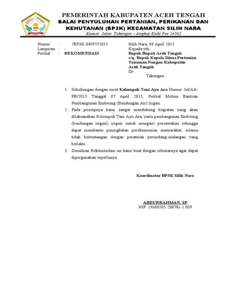 REKOMENDASI BPP | PDF