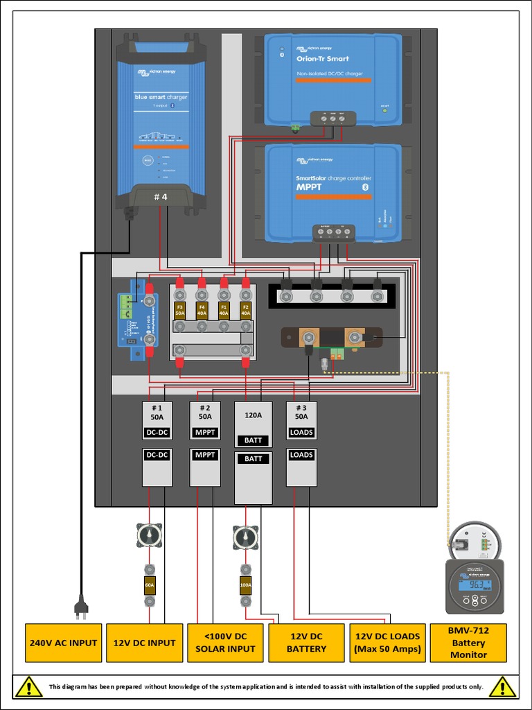Victron VPP1230P Wiring Diagram | PDF