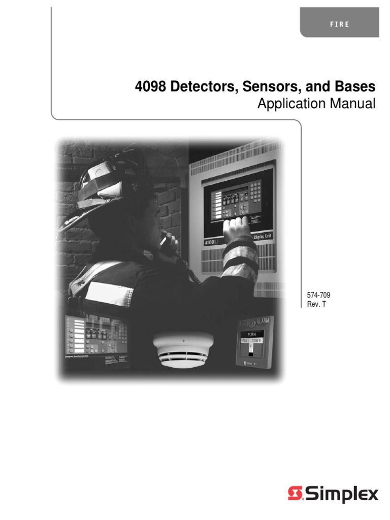 Simplex 4098 Detector Application Manual | PDF | Building Engineering ...