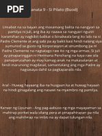 El Filibusterismo Kabanata 30 | PDF