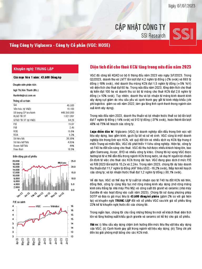 VGC 2023 07 07 SSIResearch | PDF