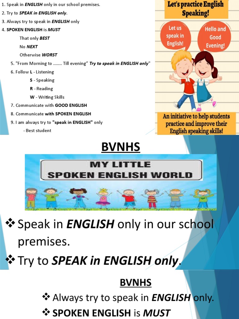Spoken English 2 | PDF