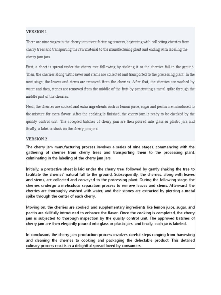 Ielts Writing Task 1 | PDF