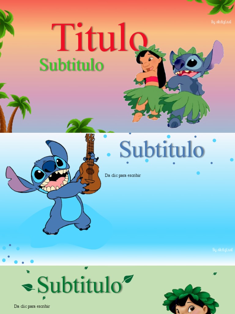 Lilo y Stitch Bye Aledigitaal (1) | PDF