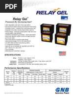 Enersys Selection Guide | PDF | Battery Charger | Rechargeable Battery