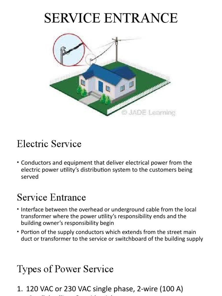 Switchboard Service Entrance