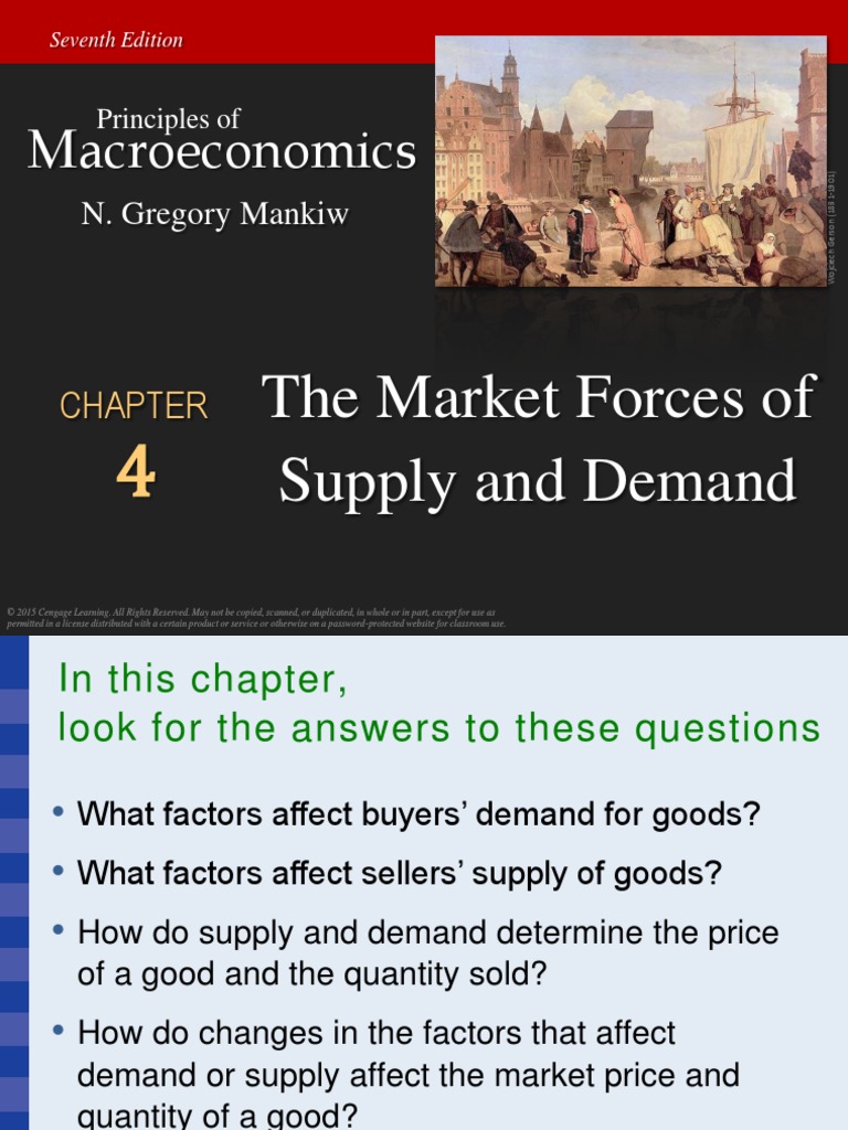 Chapter 4 Market Forces Supply and Demand | PDF | Demand | Supply ...
