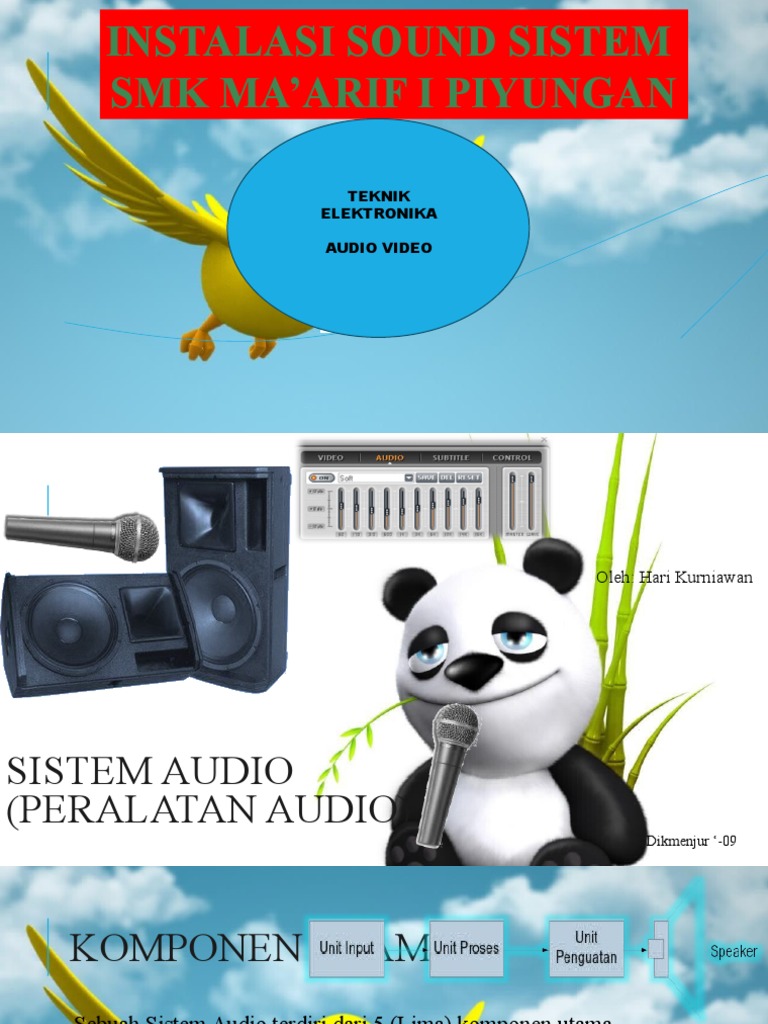 3 Memahami Sifat Dasar Sinyal Audio Pera | PDF