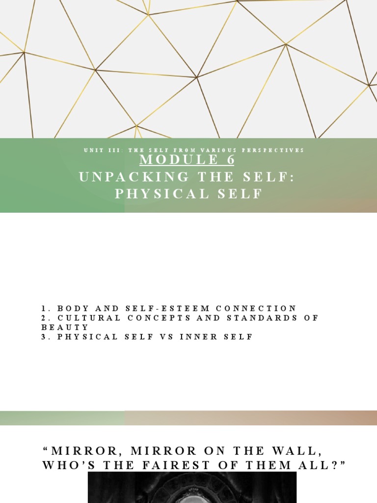 Physical Self | Download Free PDF | Adolescence | Behavioural Sciences