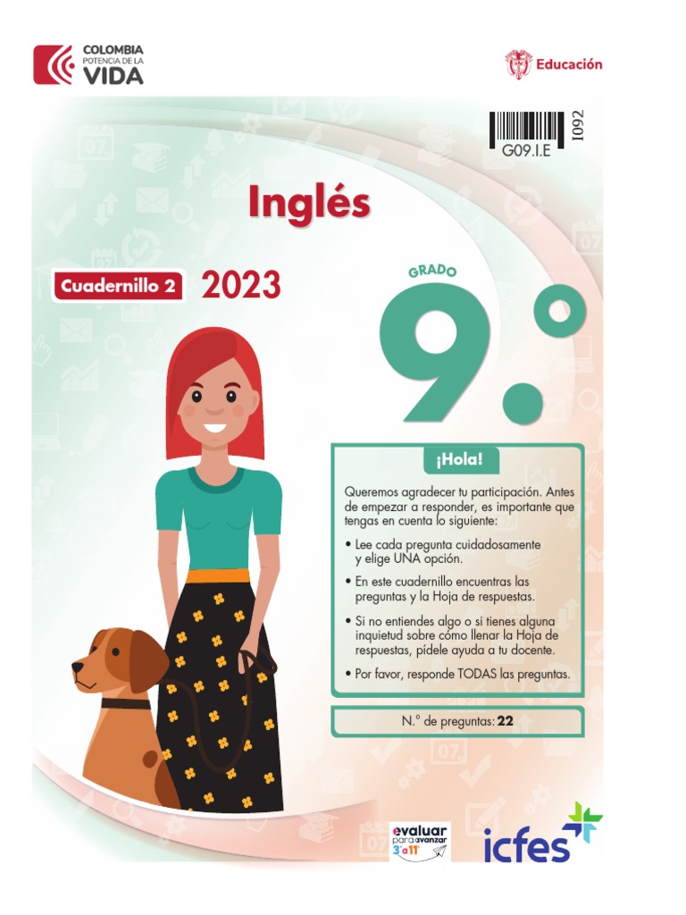 Cuadernillo Ingles 9 2 | PDF