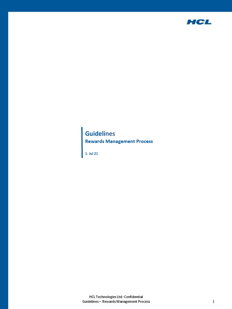 Guidelines RMP | PDF | Employment | Performance Appraisal