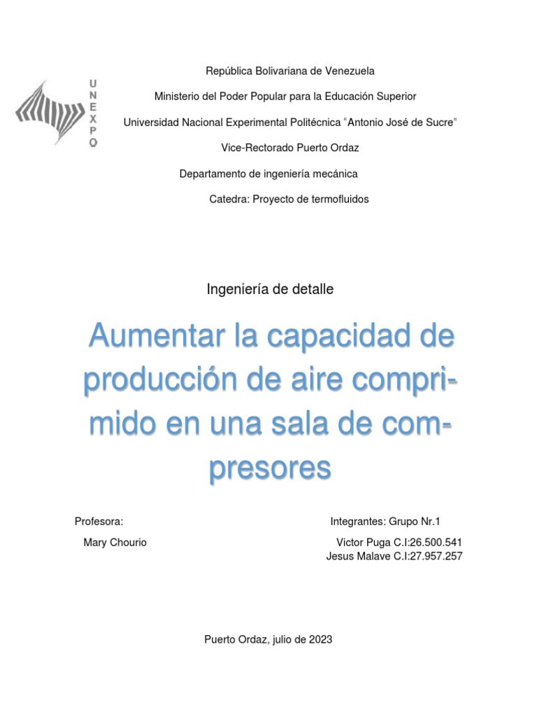 Informe Final GRUPO 1 Victor Puga y Jesus Malave | PDF | Construcción ...