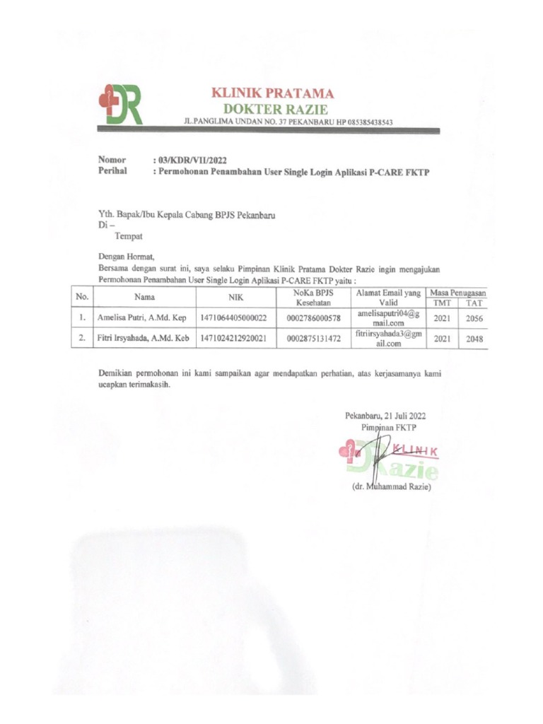 Klinik Pratama | PDF