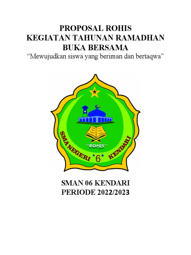 Proposal Kegiatan Bukber | PDF