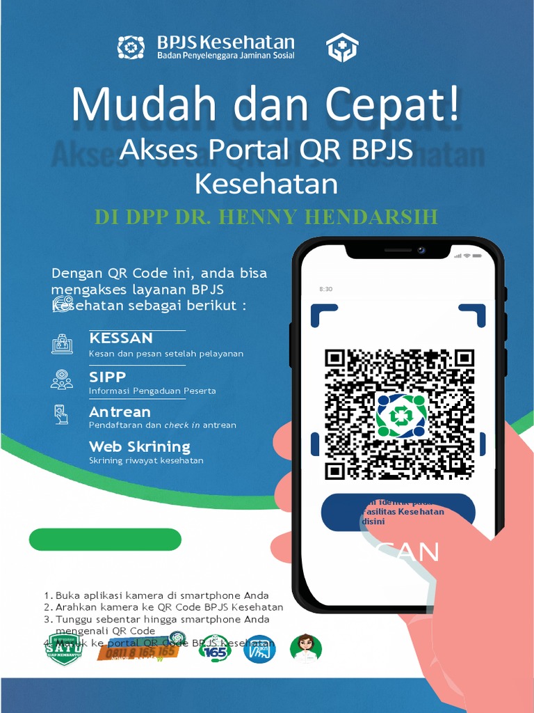 Qrcode - Bpjs - Poster DR Henny | PDF