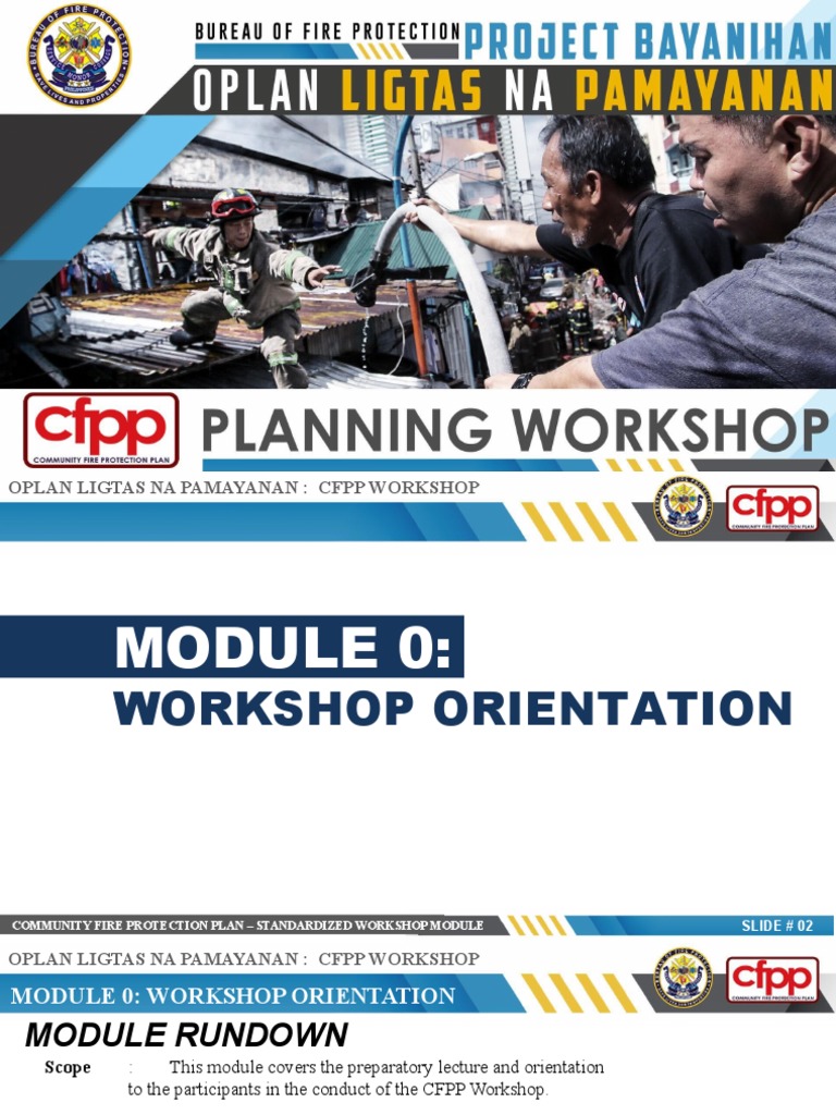 CFPP Presentation Module 00 | PDF | Fire Safety | Safety