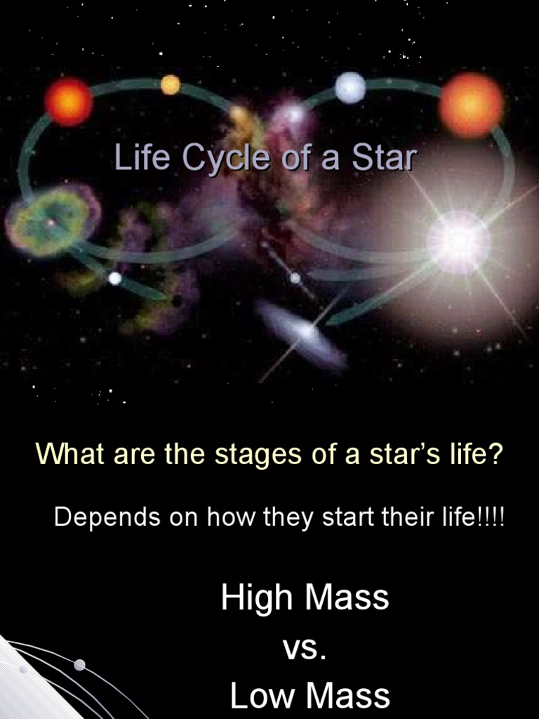 Life Cycle of A Star | PDF | Stars | Supernova