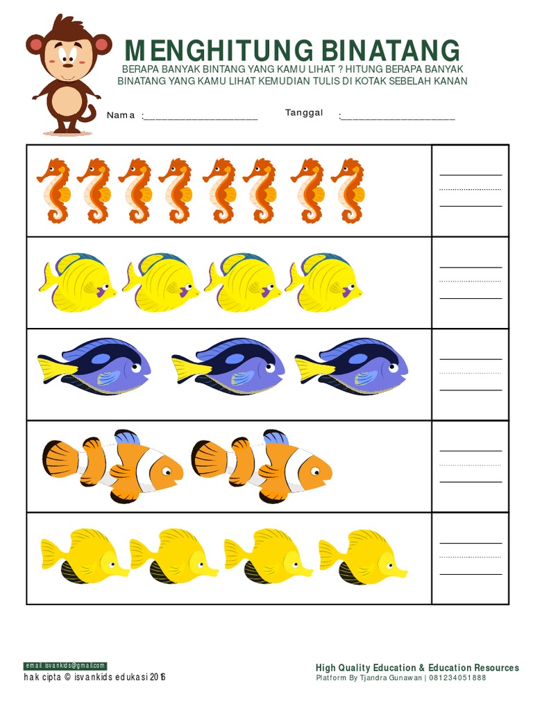 Menghitung Binatang | PDF
