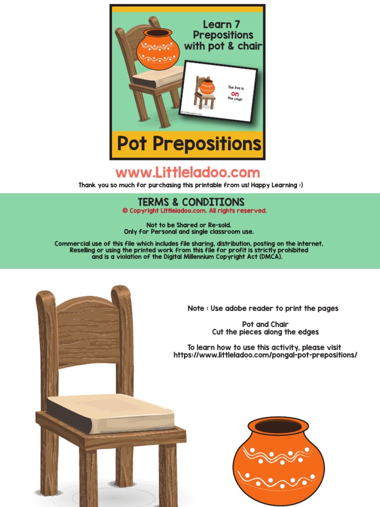 Pot Prepositions | PDF