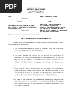 Motion To Admit Additional Document | PDF | Lawsuit | Courts