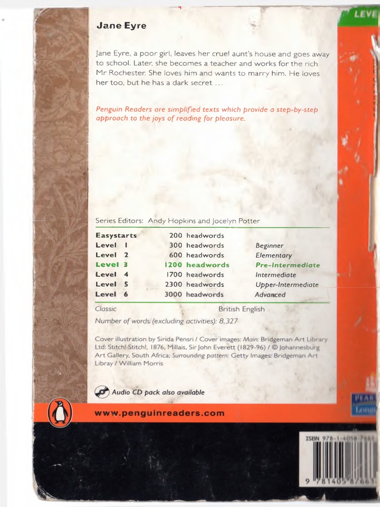 Jane Eyre 1200 Pre Intermediate | PDF | Charlotte Brontë | Emily Brontë
