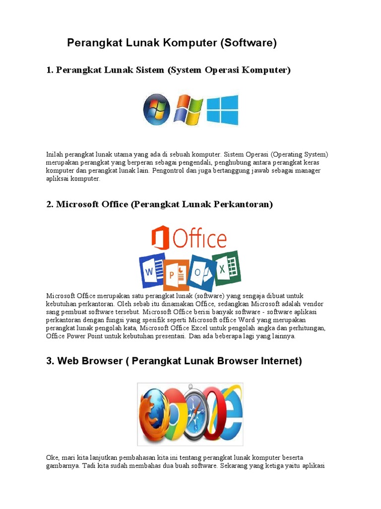 Software Komputer | PDF