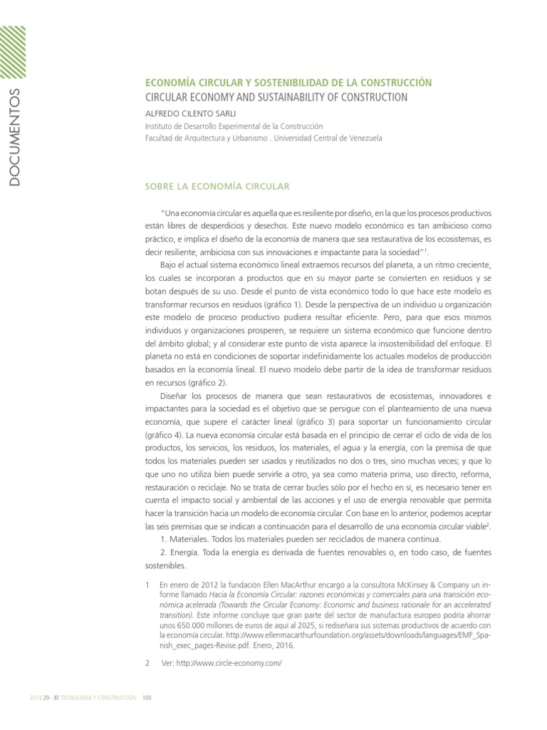 Economía Circular | PDF | Residuos | Reciclaje