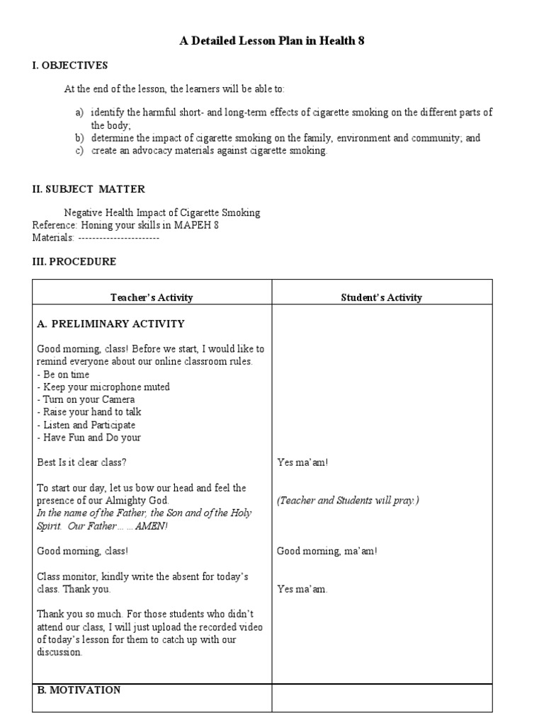 Negative Health Impacts of Smoking | PDF | Cigarette | Tobacco Smoking