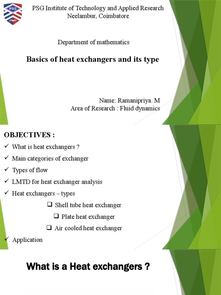 Heat Exchanger | PDF | Heat Exchanger | Heat Transfer