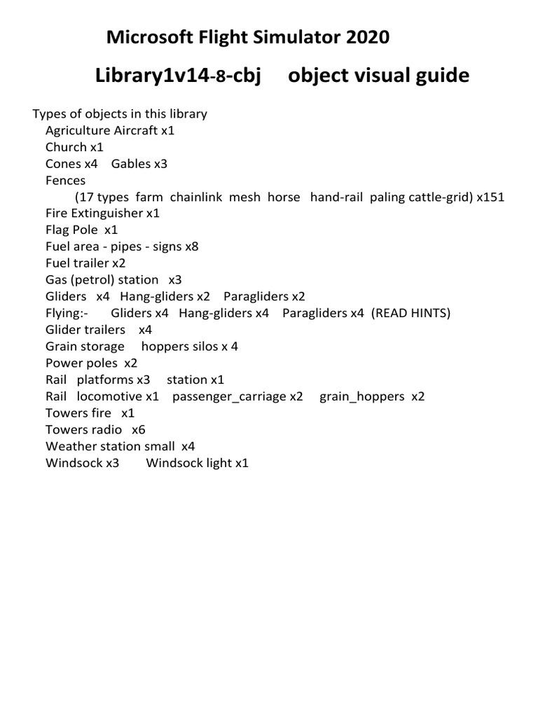 Library1v14-8-Cbj Visual Guide | Download Free PDF | Manufactured Goods