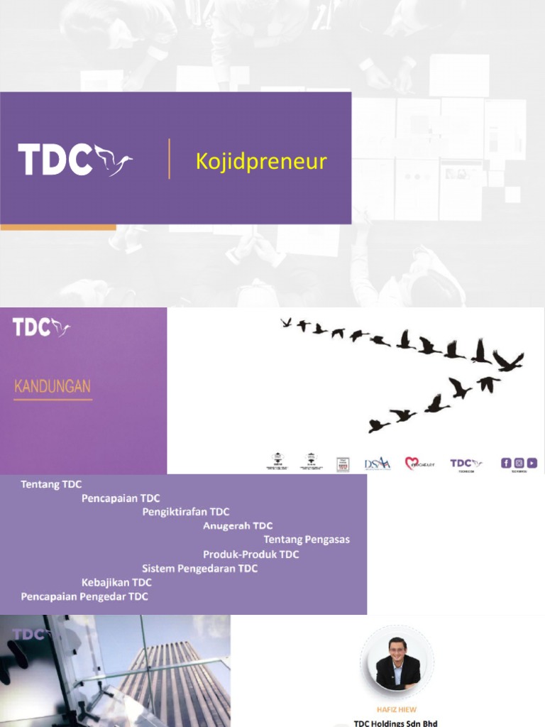 Kertas Konsep TDC KojidPreneur | PDF
