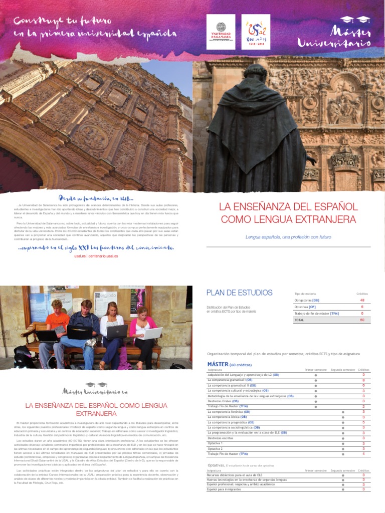 06 2017 La Ensenanza Del Espanol Como Lengua Extranjera | PDF | Crédito ...