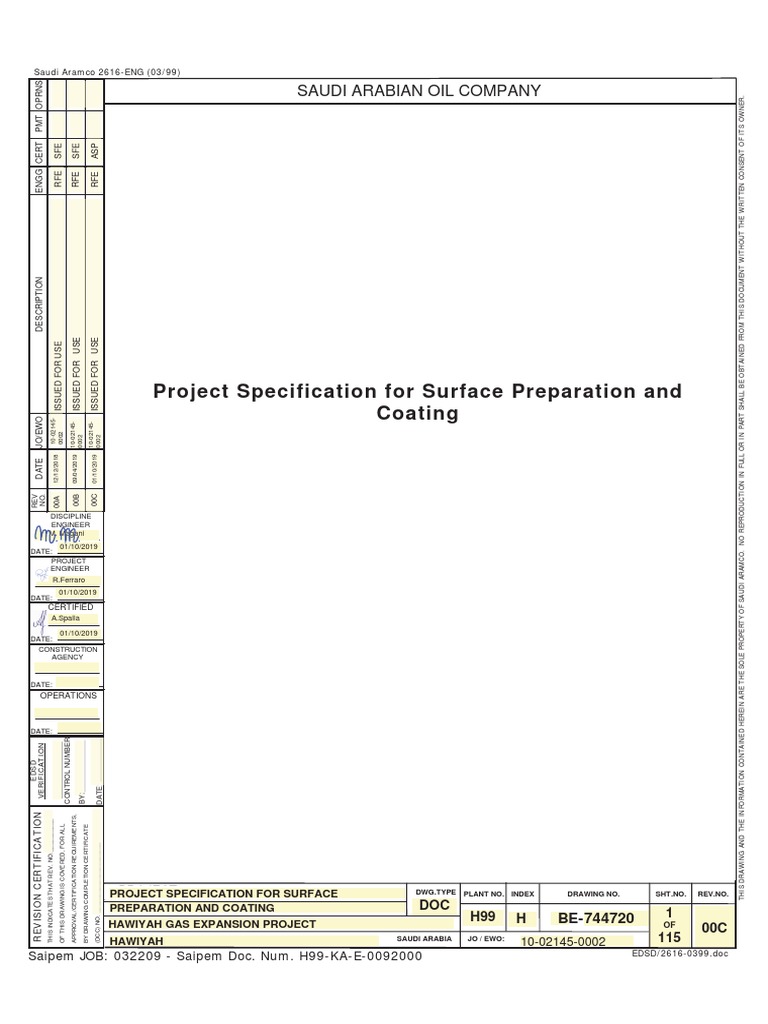 HGP-Coating Procedure | PDF | Coating | Civil Engineering