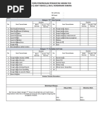 Formulir P2H Kendaraan Alat Berat | PDF
