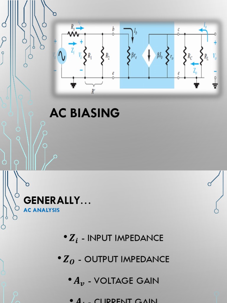 Ac Biasing | PDF
