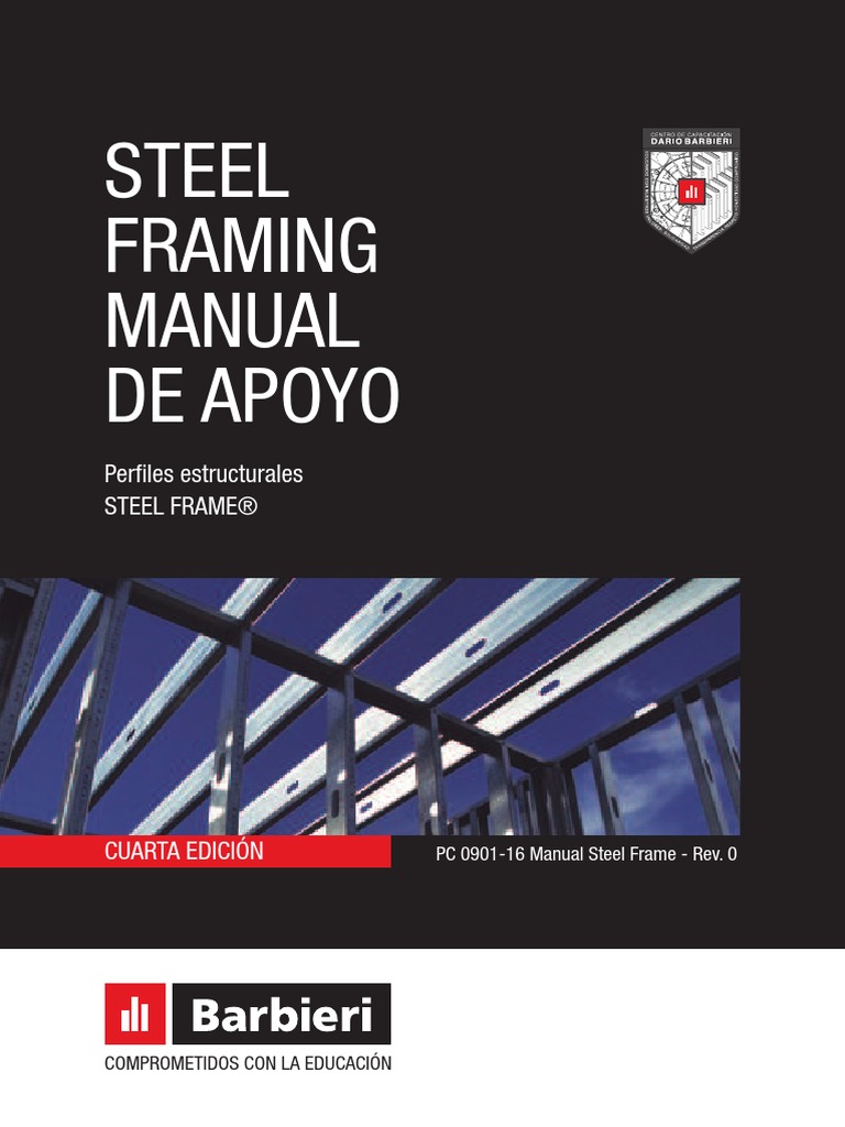 Steel Framing Manual de Apoyo Perfiles e | PDF | Ingeniería estructural ...