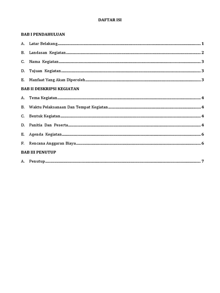 Proposal Kegiatan Osn Itb 2023 | PDF