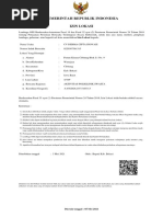 TATA RUANG - Standar Verifikasi PKKPR Pasal 181 PP 5 Tahun 2021 | PDF