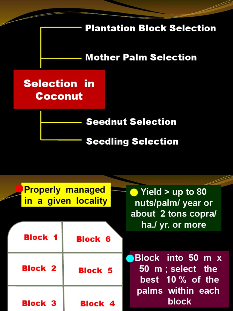 Selection - Coconut | PDF | Science & Mathematics