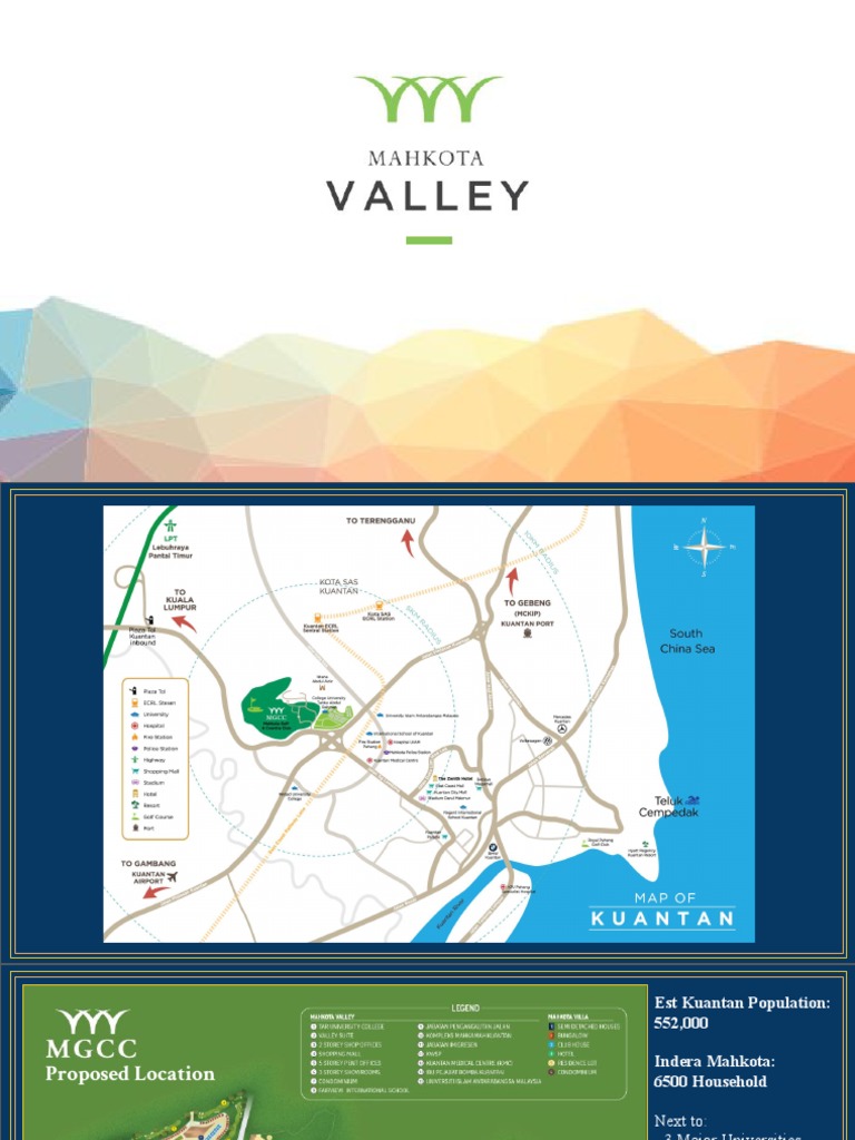 Mahkota Valley Development Overview | PDF | Transport Infrastructure ...