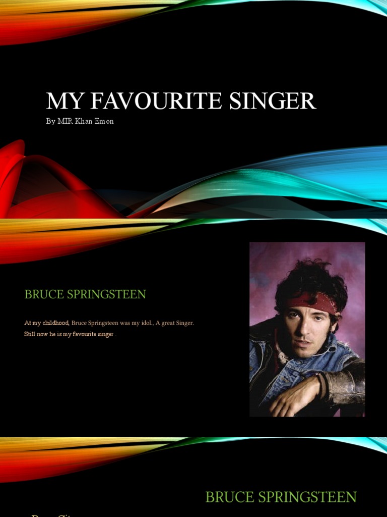 My Favourite Singer | PDF
