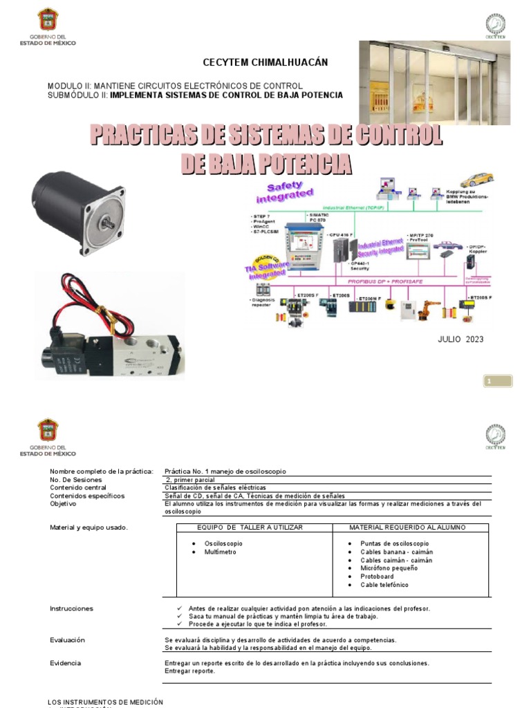 Practicas 2023-2024 | PDF | Diodo emisor de luz | Relé